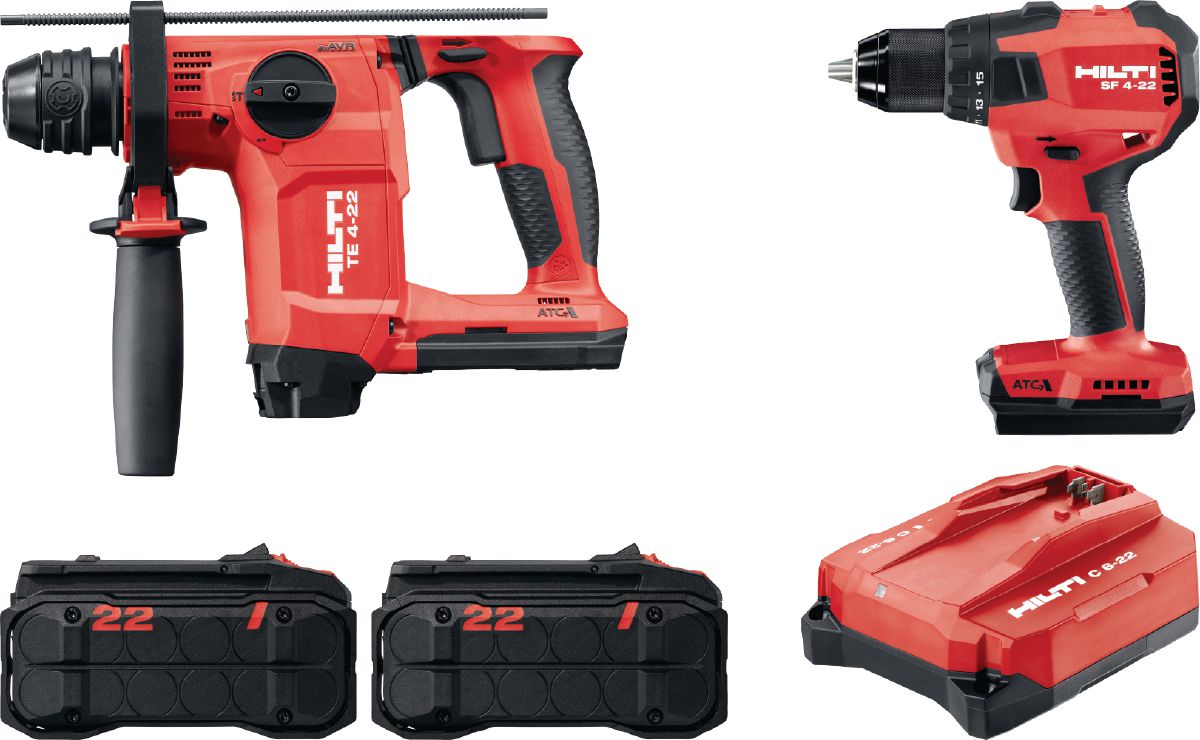 TE 4-22 & SF 4-22 Drill & Fasten - Power Set - Power tool combo sets ...